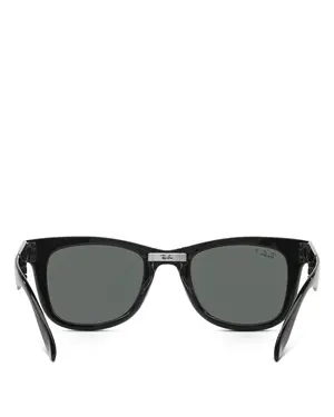 Ray-ban Polarized Wayfarer Ease Foldable Sunglasses