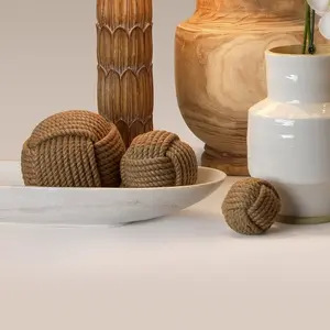 JAMIE YOUNG CO. Jute Spheres, Set Of 3
