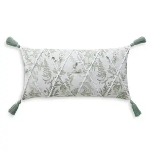 PERI HOME Botanical Fern Decorative Pillow, 11 X 22