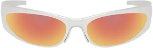 Balenciaga Balenciaga Silver Reverse Xpander 2.0 Sunglasses - 004 Silver