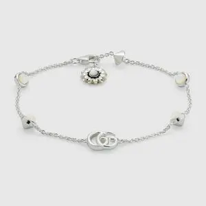 Gucci Gg Marmont Sterling Silver Bracelet - One-color