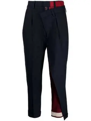 Kolor Asymmetric Tapered Trousers