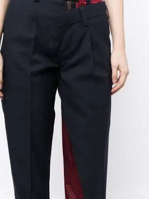 Kolor Asymmetric Tapered Trousers