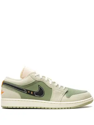 JORDAN Air 1 Low Se Craft Sneakers - Green