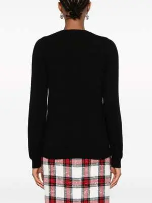 ALESSANDRO ENRIQUEZ Button-embellished Wool-blend Cardigan