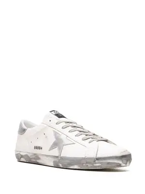 GOLDEN GOOSE Super-star Trainers With Laminated Star Detail