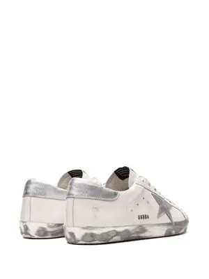 GOLDEN GOOSE Super-star Trainers With Laminated Star Detail