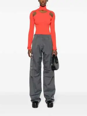 Coperni Wide-leg Cargo Trousers - Grey