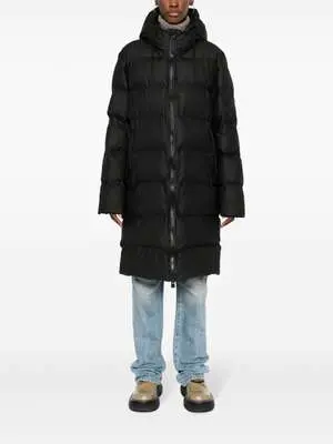 Rains Alta Hooded Padded Coat - Black