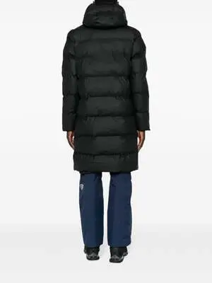 Rains Alta Hooded Padded Coat - Black