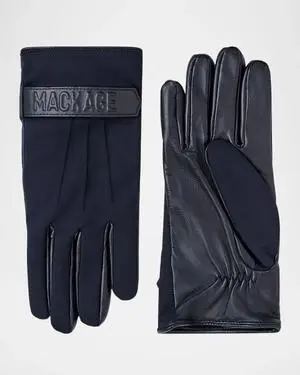 Mackage Leather Driving Gloves - Black