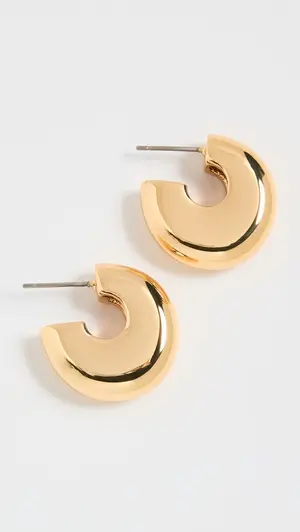 Clare V. Le Hoop Earrings