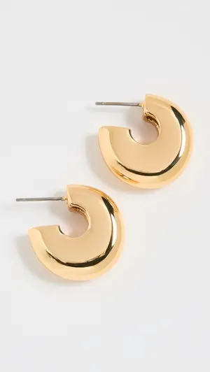 Clare V. Le Hoop Earrings