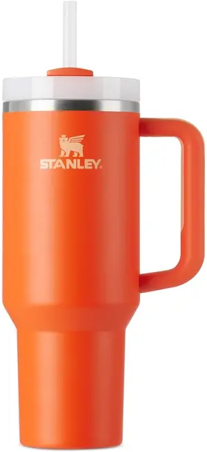 STANLEY Stanley Orange 'The Quencher' H2.0 Flowstate Tumbler, 40 Oz - Tigerlily