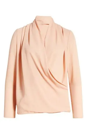 NIKKI LUND Rose Long Sleeve Blouse - Pink