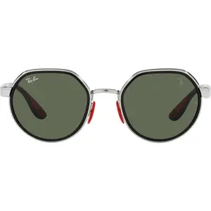 Ray-ban X Scuderia Ferrari Irregular Sunglasses - Silver