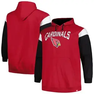 Profile Arizona S Big & Tall Trench Battle Pullover Hoodie - Cardinal