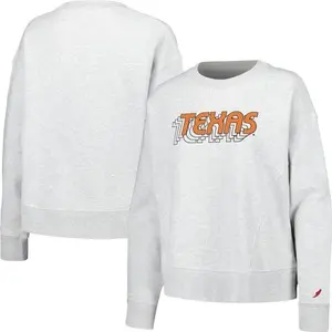 LEAGUE COLLEGIATE WEAR Texas Longhorns Boxy Pullover Sweatshirt