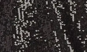 Karen Kane Sequin Top With Blouson Sleeves