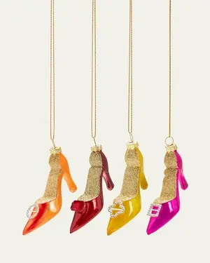 CODY FOSTER & CO Jeweled Shoe Christmas Ornat - Assorted