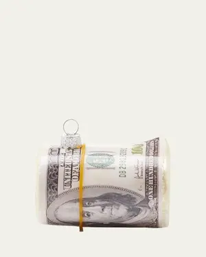 CODY FOSTER & CO Roll Of Cash Holiday Ornat - Assorted