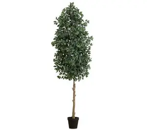 NEARLY NATURAL 10' Artificial Ficus Tree - One-color