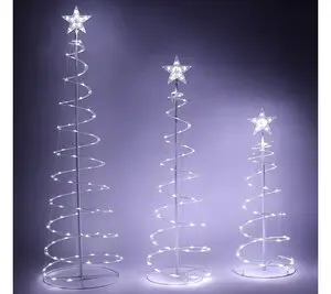 JOIEDOMI Spiral Tree Set 3 Pcs - One-color