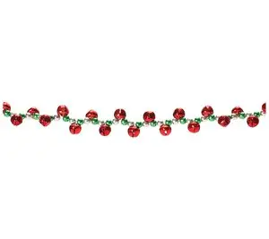 MELROSE Sleigh Bell String Garland - One-color