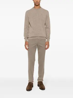 PT TORINO Straight-leg Modal-blend Trousers