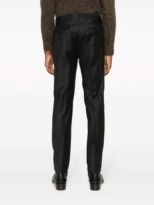 Incotex Slim-cut Virgin Wool Trousers