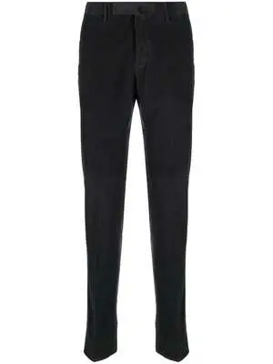 Incotex Straight-leg Corduroy Chinos - Blue