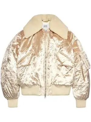 Ami Paris Elasticated Outerwear For Women