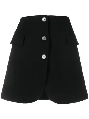 LANVIN Button-front Miniskirt