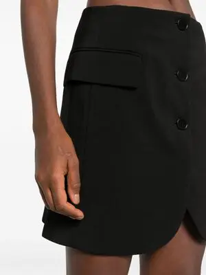 LANVIN Button-front Miniskirt
