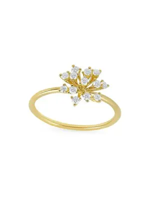 Hueb Luminus 18k & 0.21 Tcw Diamond Ring - Yellow Gold