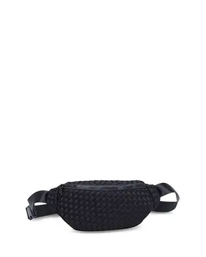 SOL AND SELENE Aim High Woven Neoprene Belt Bag