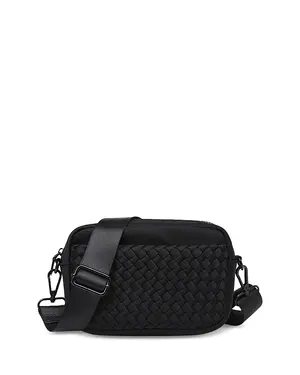 SOL AND SELENE Inspiration Woven Crossbody - Black