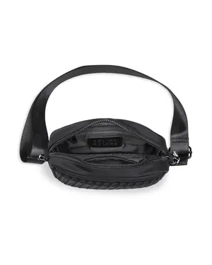 SOL AND SELENE Inspiration Woven Crossbody - Black