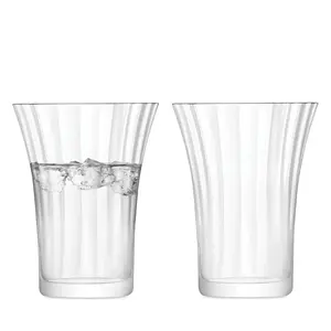 LSA Aurelia Tumbler, Set Of 2 - Clear