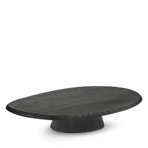 SERAX X Kelly Wearstler Dune Low Footed Cake Stand - Black