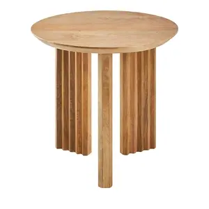 SURYA Agnes End Table - Brown