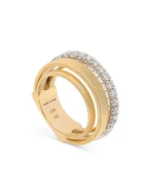 Marco Bicego 18k Masai Diamond Ring - Gold