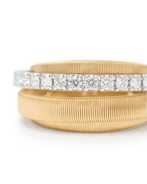 Marco Bicego 18k Masai Diamond Ring - Gold