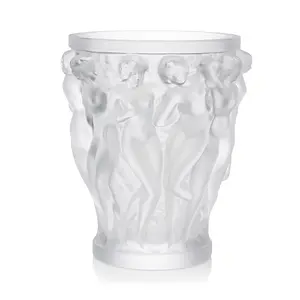 Lalique Large Bacchantes Vase - No Color