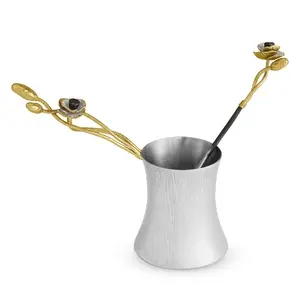 Michael Aram Anemone Coffee Pot With Spoon