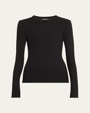 Citizens Of Humanity Bina Rib-knit Top - Pashmina Off W