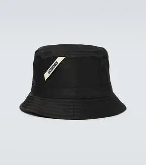 Jacquemus Jacquemus Le Bob Ovalie Bucket Hat Black