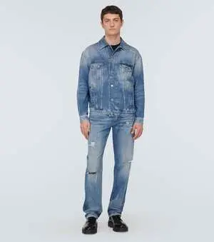 Dolce & Gabbana Distressed Denim Jacket