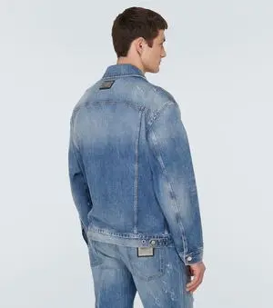Dolce & Gabbana Distressed Denim Jacket