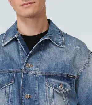 Dolce & Gabbana Distressed Denim Jacket